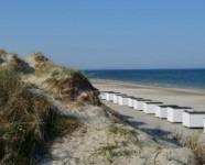 Kort over sommerhusområder langs vestkysten Admiral Strand Feriehuse